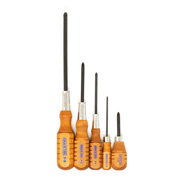 5 Piece Philips Screwdriver Set by Grace USA | Boston General Store