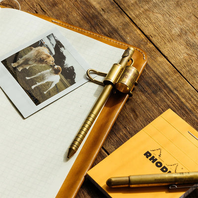 The Superior Labor Brass Pen Clip | Boston General Store