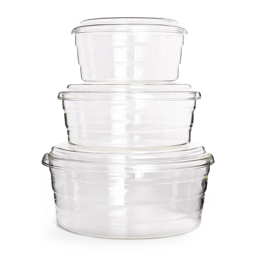 Trendglas JENA Centric Glass Dish, Set of 3 | Boston General Store