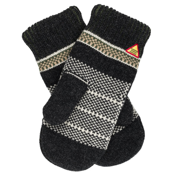 Öjbro Vantfabrik Ekshärad Sot Wool Mittens | Boston General Store