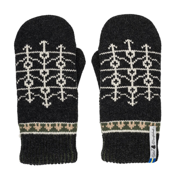 Öjbro Vantfabrik Ekshärad Sot Wool Mittens | Boston General Store