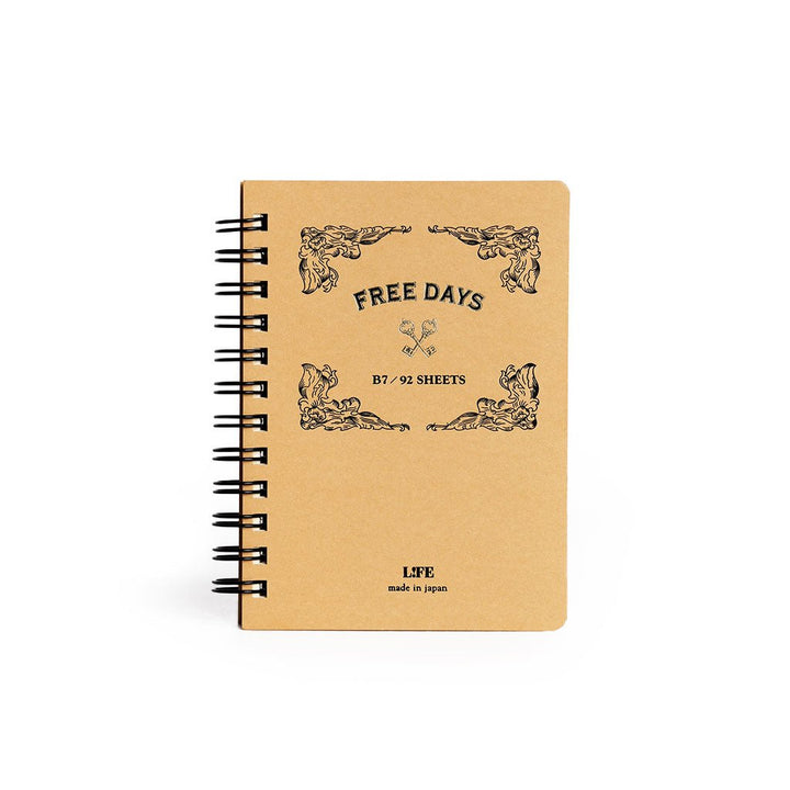 LIFE Stationary Free Days Open Scheduler Notebook | Boston General Store