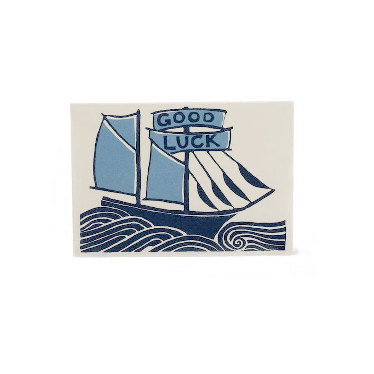 Cambridge Imprint Good Luck Ship Card | Boston General Store