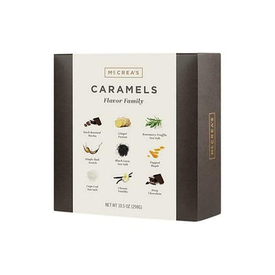 Flavor Family Caramel Box by McCrea's Candies | Boston General Store